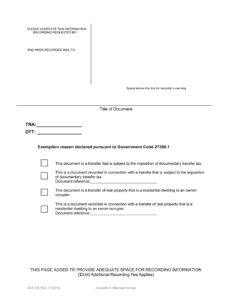 DOWNLOAD SB2 Riverside Cover Page - First Corporate Solutions